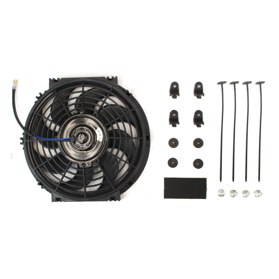 Rev9Power: Universal Electric Radiator Slim Fan - 14 in. - Slim Fans ...