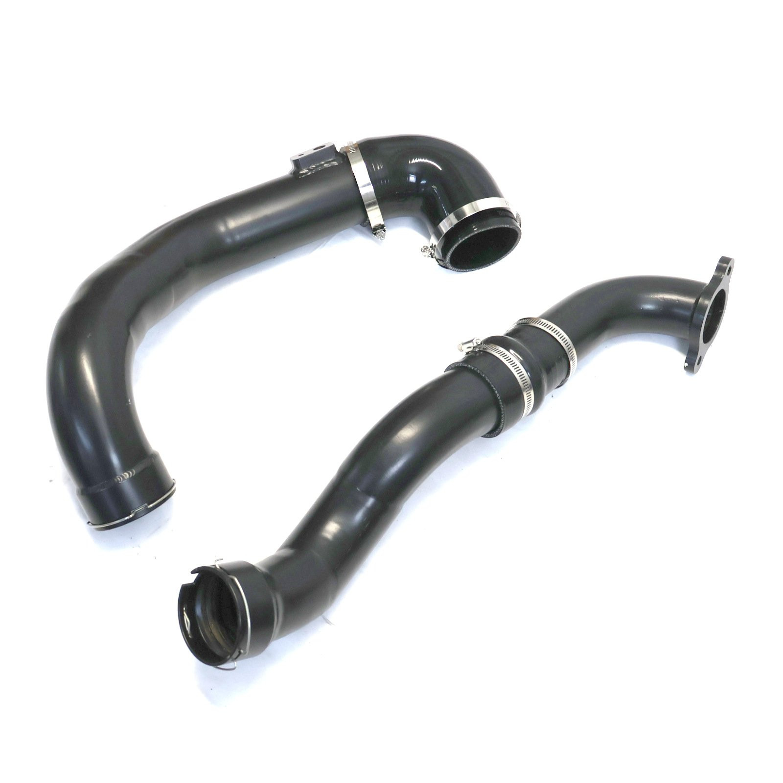 Rev9Power: Aluminum Intercooler Pipe Kit (Black) for Cadillac ATS I4 2 ...